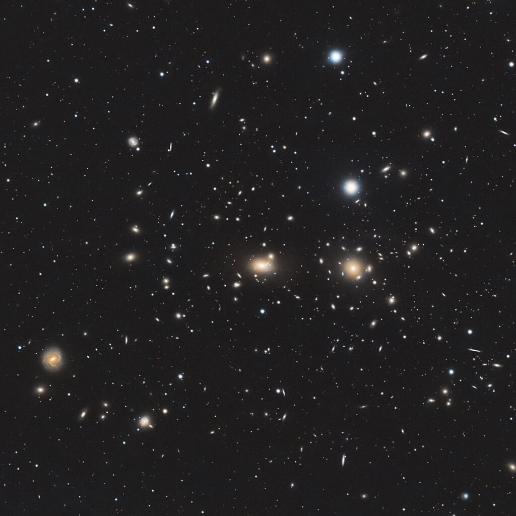 The Coma Cluster | Abell 1656 - Urban Astrophotography